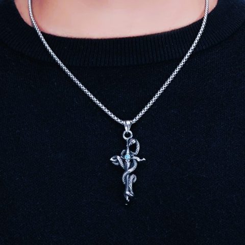 Collier Viking Glaive de Midgard