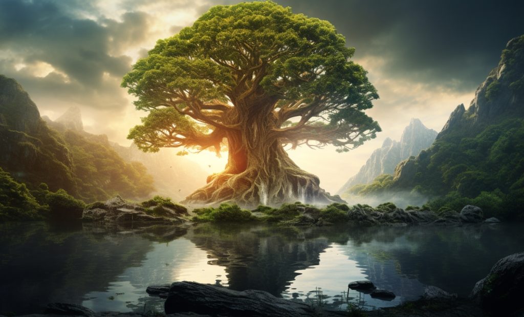 Yggdrasil : L'Arbre Monde dans la Mythologie Nordique