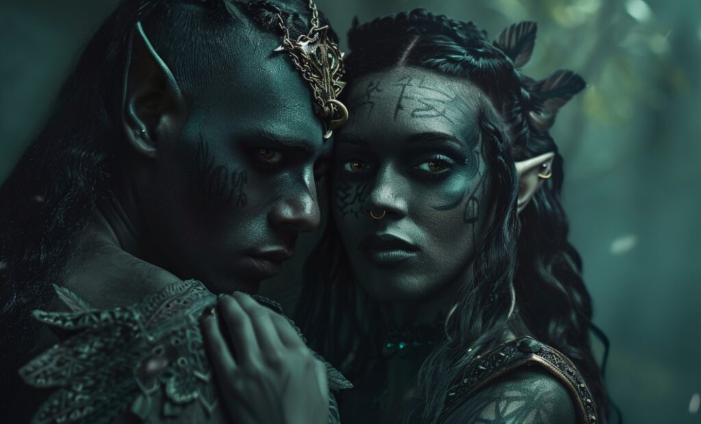 Dökkálfar ou Svartalfar - Elfes Sombres de la Mythologie Nordique