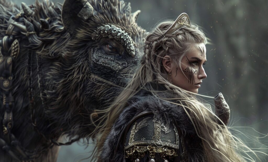 Hildisvíni - Sanglier et Monture de la Déesse Freyja