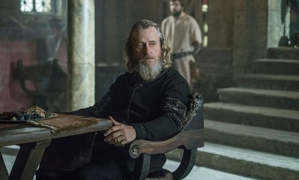 Le Roi Ecbert dans la série Vikings