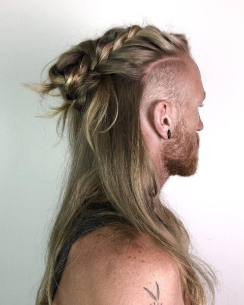 Tresse Viking Homme │ 25 Coiffures et Barbes Scandinaves