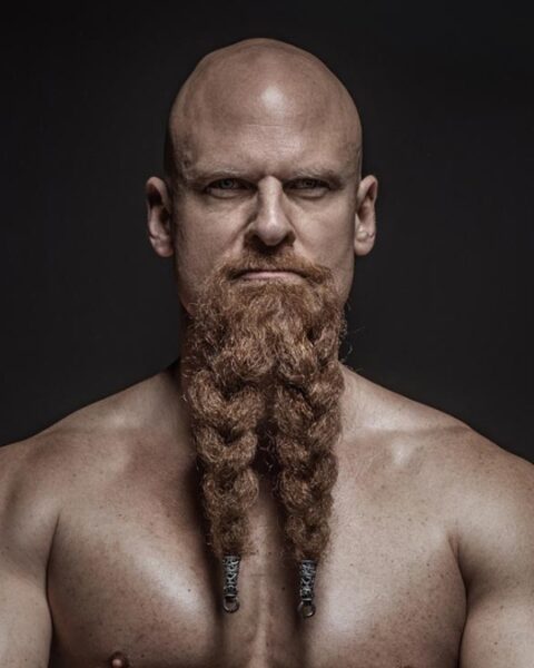 Tresse Viking Homme │ 25 Coiffures et Barbes Scandinaves