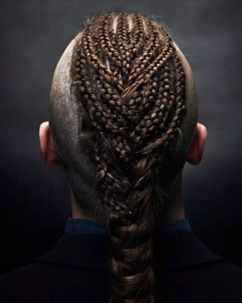 Tresse Viking Homme │ 25 Coiffures et Barbes Scandinaves