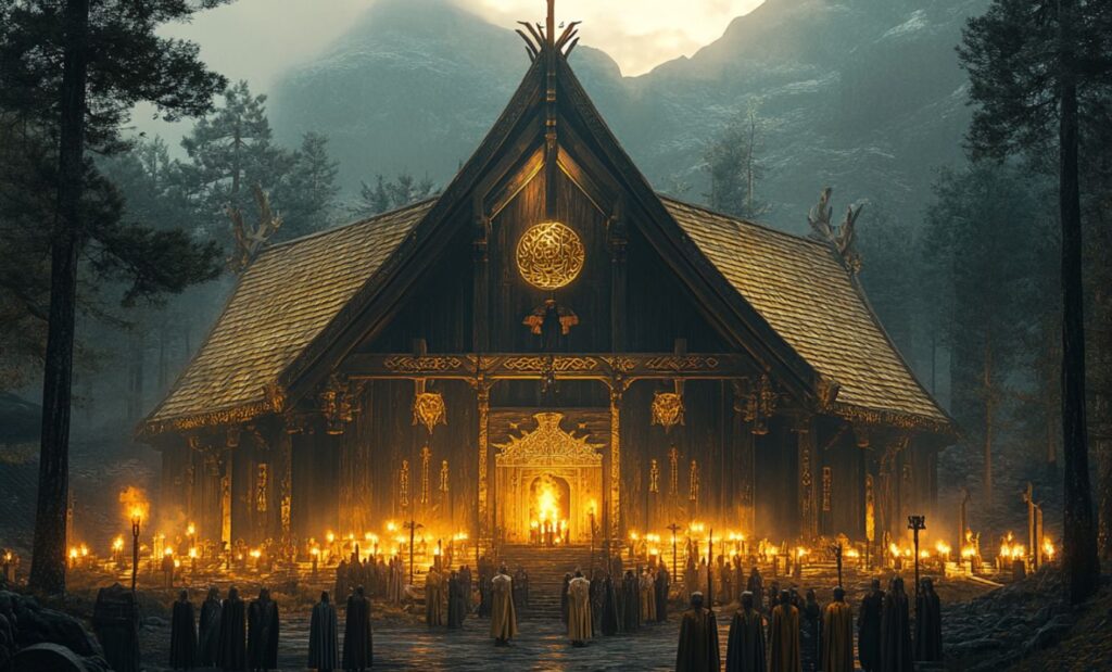 Quelle est l'Histoire Mythique du Temple Uppsala